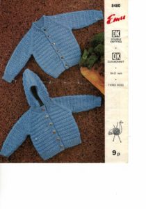 Emu 8480 – Jackets pattern | Vintage Knitters