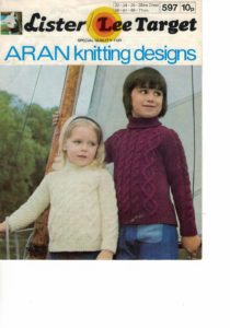 Lister / Lee Target 597 – Jumpers – pattern | Vintage Knitters