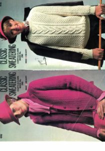 Coats and Clark Book 290 – Classic Sweatering pattern | Vintage Knitters